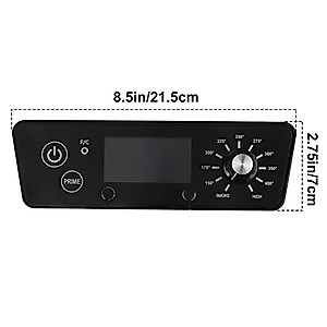 Digital Thermostat Controller Board Kit Replacement for Pit BOSS 3/4/5 Series Vertical Pellet Smoker, Equipped with Two Digital Meat Temperature Probes