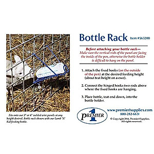 Premier 1 Wide Mouth Lamb 'N' Kid Feeding Bottle Rack