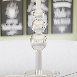 Kenroy Home Casual 3 Light Pendant ,20 Inch Height, 22 Inch Diameter with Brushed Steel Finish