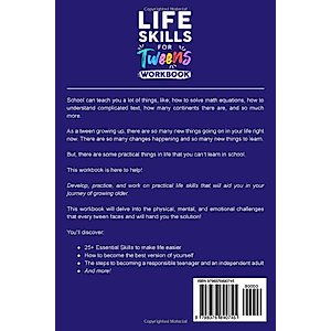 Life Skills for Tweens Workbook - How to Cook, Clean, Solve Problems, and Develop Self-Esteem, Confidence, and More | Essential Life Skills Every Pre-Teen Needs but Doesn't Learn in School