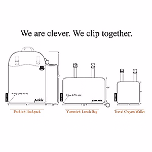 Urban Infant Yummie Kids Lunch Box Insulated Bag - Toddler Boys and Girls – Perfect for Daycare Preschool Travel Snacks – Allergy Alert Cards - Fits Bento Boxes - Dinosaurs