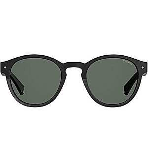Polaroid Sunglasses unisex adult Pld6042/S Sunglasses, Black, 49 mm US