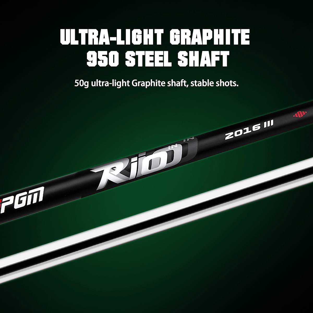 PGM Men's Complete Golf Club Set - #1 Driver - #7 Iron (28°) - Sand Wedge (52°) - Putter - Golf Stand Bag