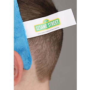 Fun Costumes Sesame Street Cookie Monster Headband - ST, 100% polyester