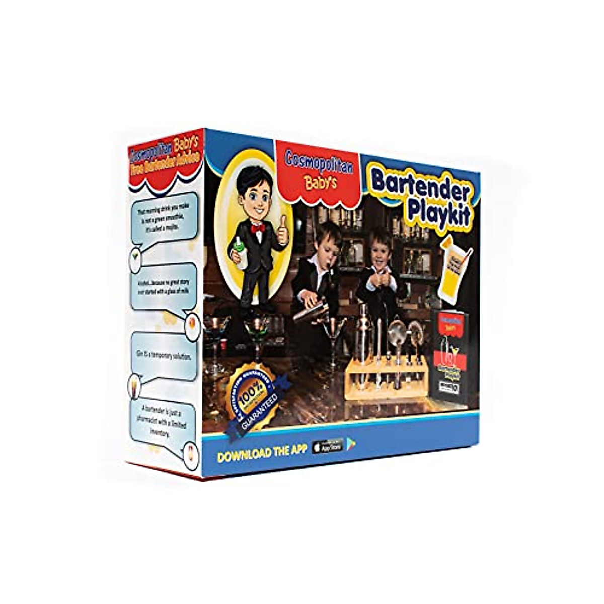 Prank Gifts Inc. Bartender PlayKit Prank Gift Box Fake Prank Gag Gift Box