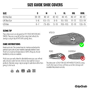 GripGrab Arctic X Waterproof Deep Winter Gravel MTB Cycling Shoe Covers Offroad Fleece Lined Cold Weather Biking Overshoes