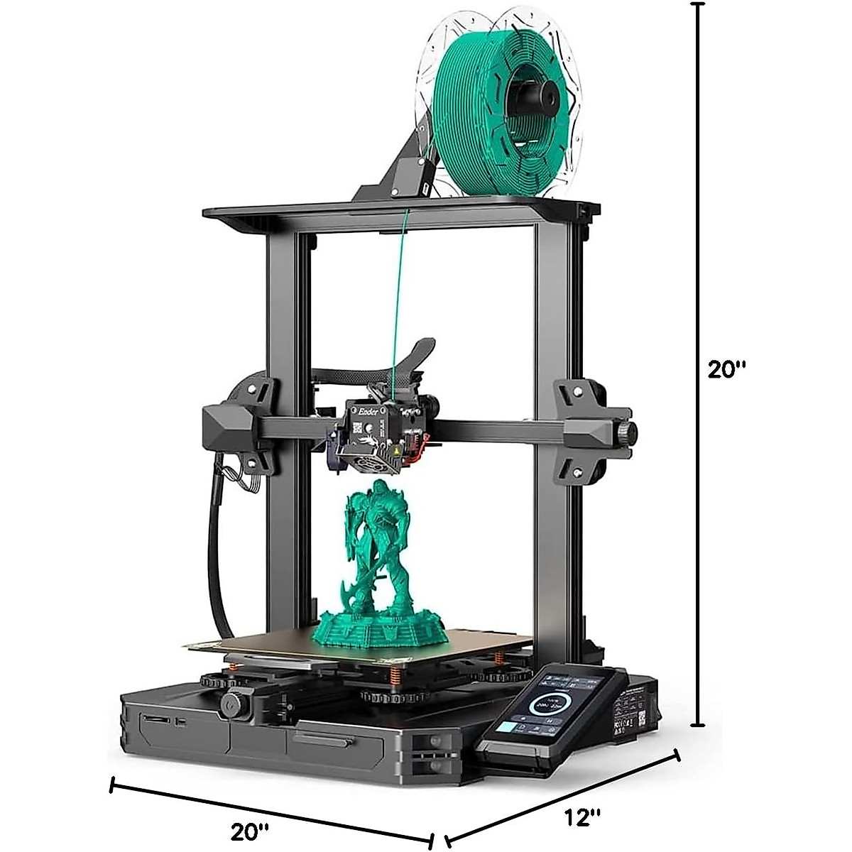 Creality Upgrade Spider Ceramic Hotend Kit, High Flow Speedy Ender 3 Hotend Up to 300℃ for Ender 3,Ender 3 V2,Ender 3Pro,Ender 5/5 Pro/Plus 3D Printer (Ender 3 S1 Pro)