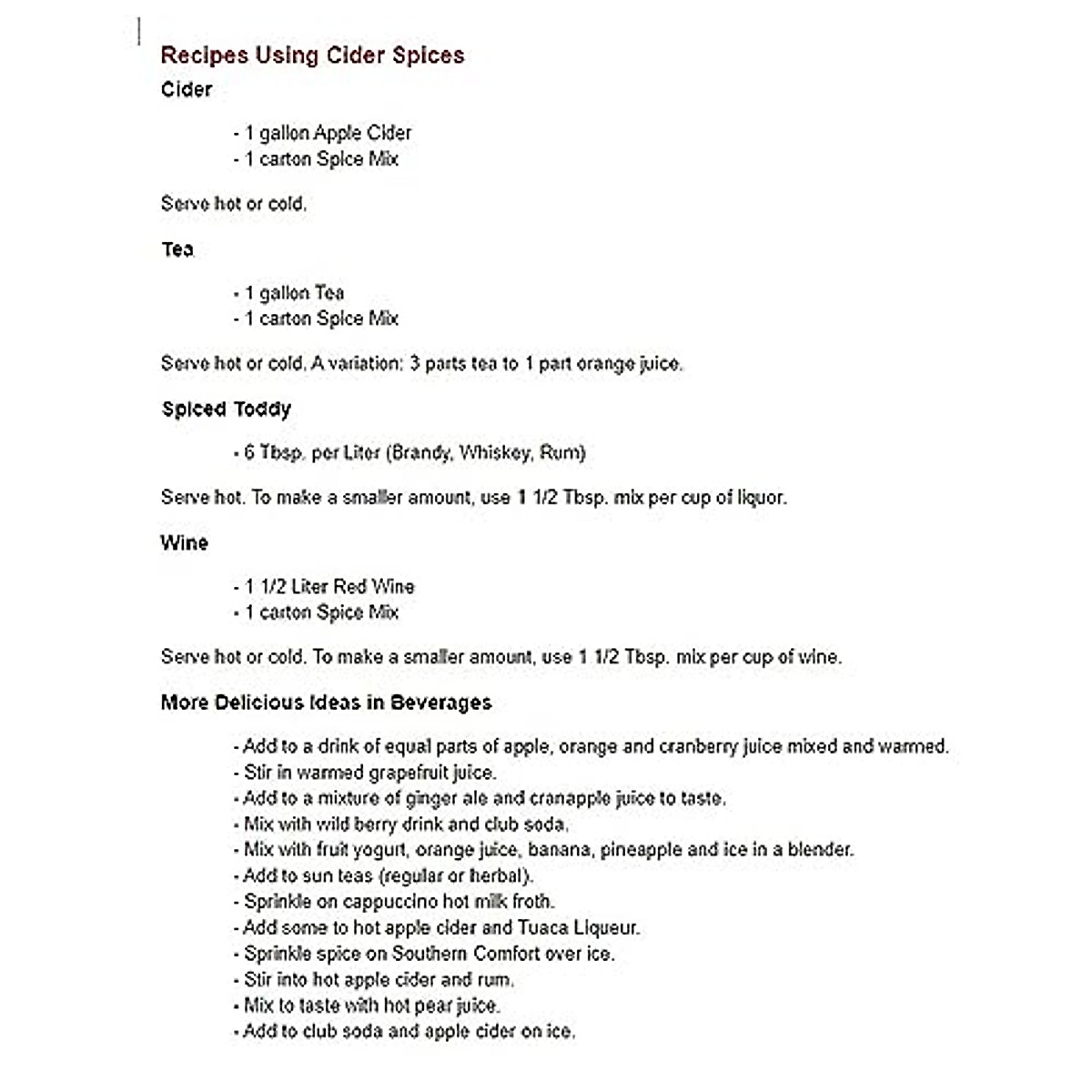 Aspen Mulling Cider Spices - 2 Pack of 5.65 oz Cartons