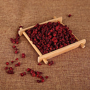 Wananfu - Schisandra Berry Dried 4oz - Schisandra Berry Tea/Schizandra Berries/Wuweizi (北五味子)