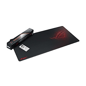 ASUS ROG Sheath Extended Gaming Mouse Pad - Ultra-Smooth Surface for Pixel-Precise Mouse Control | Durable Anti-Fray Stitching | Non-Slip Rubber Base | Light & Portable