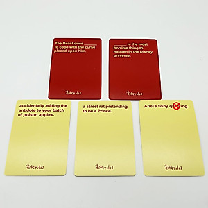 Games Against Distales for Disney Fans Adult Edition 1428 Walt Cards Original Bundle