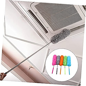 PLAFOPE 5pcs Duster Home Cleaning Brush Dusting Brush Cleaning Tool auto Tools car Cleaning Brush Household Cleaning Automotive Tools Hand Tools car Tools Fiber Telescopic Fan