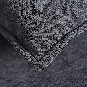 136.6" Oversized U-Shaped Cushions Modular Sectional Sofa W/Extra Wide Chaises and Removable Ottomans,6 Seaters Corner Upholstered Sofa & Couch Deep Seat Convertible Sleeper Couch Bed for Living Room