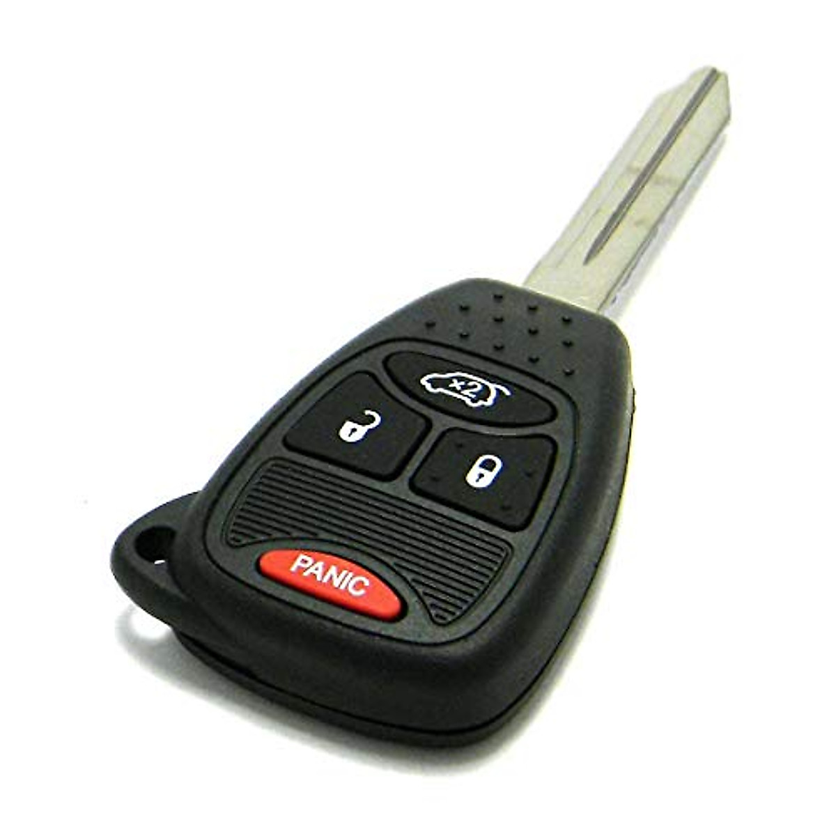 OEM Electronic 4-Button Remote Head Key Fob Compatible With 2005-2007 Jeep Liberty (FCC ID: M3N5WY72XX, M3N65981772)