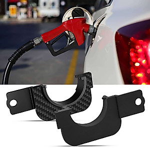Gas Cap Holder for Tacoma: Gas Cap Holder for Toyota Tacoma Accessories 2016-2022 2023 3rd Gen Tacoma Accessories 2016 2017 2018 2019 2020 2021 2022 2023 | Real Carbon Fiber Gas Cap Holder for Tacoma