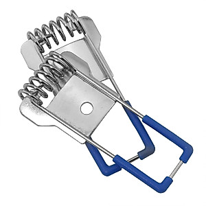 DGHAOP 10pcs Downlight Panel Lamp Spring Clip 18x25mm Light Emitting Diode Recessed Lighting Accessories for Ceiling Lamp