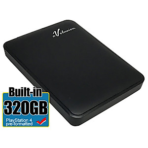 Avolusion 320GB USB 3.0 Portable External Gaming Hard Drive (for PS4, Pre-Formatted) HD250U3-Z1 - w/2 Year Warranty