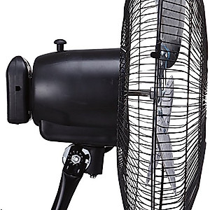 Brentwood Kool Zone F1831B 18" Industrial 3-in-1 Fan, One Size, Black