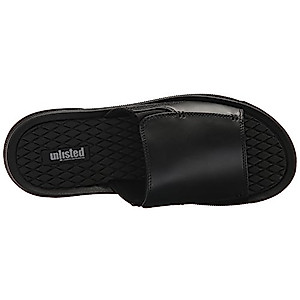 Kenneth Cole Men's Unlisted Pacey Sandal B Slide, Black, 10