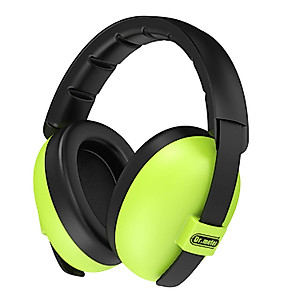 Dr.meter Ear Muffs for Noise Reduction 31NRR Noise Cancelling Headphones for Infants, Toddlers and Babies - Adjustable Hearing Protection Earmuffs for Airplanes Fireworks Concerts (Aged 0-3 Years)