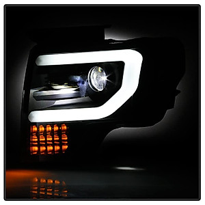 Spyder Apex - Projector Headlight (PRO-YD-FF15013AP-SEQ-BK)