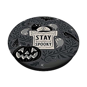 Stay spooky halloween PopSockets PopGrip: Swappable Grip for Phones & Tablets PopSockets Standard PopGrip
