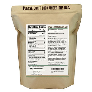 Anthony's Organic Ground Chia Seed, 1 lb, Finely Ground, Cold Milled, Gluten Free, Non GMO