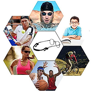 Silicone Eyeglass Strap Eyewear Retainers Sports Anti-slip Elastic Cord Holder