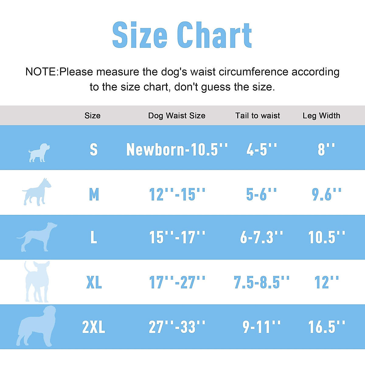 Fuz Bigaza Washable Dog Diapers (3 Pack), Reusable Dog Diapers for Doggie Heat Period, Reusable Doggie Diaper for Female Dogs (Giraffe, Tucan, Fox, Small)