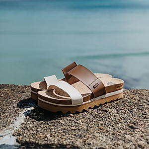 Reef Women's Cushion Vista Hi Sandal, Vintage, 6