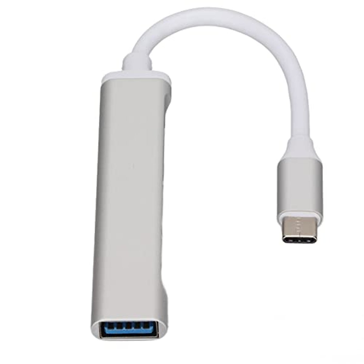 USB C Hub, 4 in 1 USB Docking Station for Printer for Keyboard for Tablet(Silver)