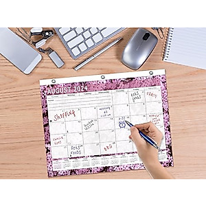 2024-2025 Academic Year 12 Months Student Calendar/Planner for 3-Ring Binder, Desk or Wall (Edition #021)