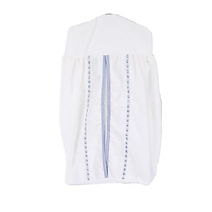 Baby Doll Bedding Unique Crib Diaper Stacker, Blue