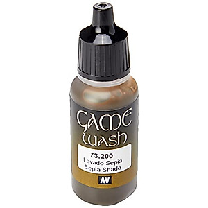 Vallejo Sepia Wash, 0.57 Fl Oz (Pack of 1) (VJ73200)