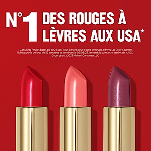 Lipstick by Revlon, Super Lustrous Lipstick, High Impact Lipcolor with Moisturizing Creamy Formula, Infused with Vitamin E and Avocado Oil, 720 Fire and Ice