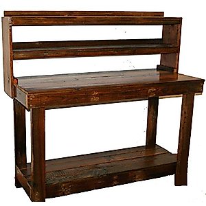 Barn Wood Gardening Bench