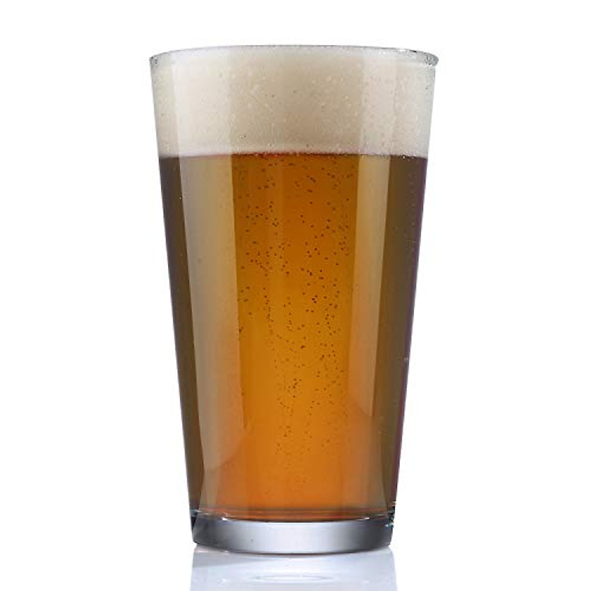 Luminarc Pub Beer Glass, 16-Ounce, Set of 9 (Buy 8, get 1 Free)