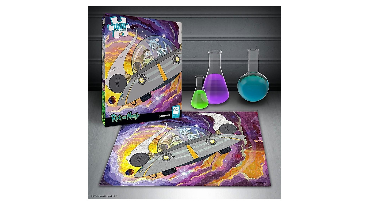 Rick and Morty 1000 Piece Puzzle - Collectible Artwork