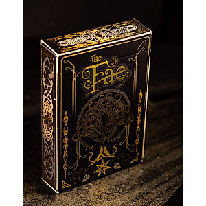 Creatures of The FAE Playing Cards by Gent Supply - Black, Gold & Silver Edition