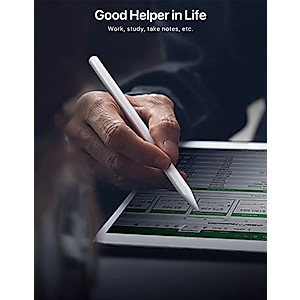 iPad Pencil 2nd Generation with Magnetic Wireless Charging, Same as Apple Pencil 2nd Generation,Stylus Pen Compatible with iPad Pro 11 in 1/2/3/4, iPad Pro 12.9 in 3/4/5/6, iPad Air 4/5, iPad Mini 6