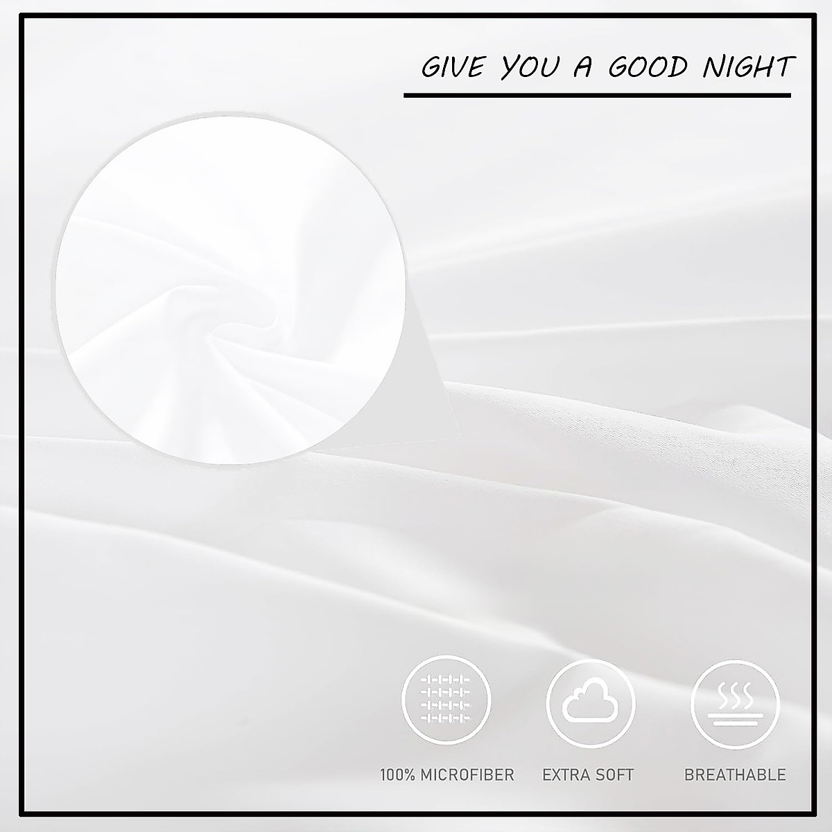 Birch Sheets Full Size, Forest Bed Sheets, Patterned Bedding Sheets & Pillowcases 4 Piece Set - Soft Microfiber Deep Pocket Fitted Sheet & Flat Sheet & 2 Pillow Cases J1-&-61