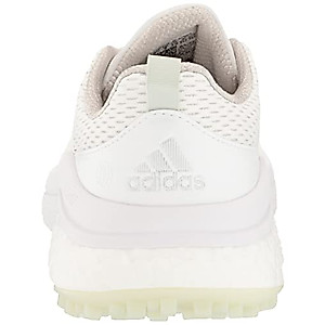 adidas Women's W SOLARMOTION Golf Shoe, FTWR White/Silver Met./Linen Green, 9.5