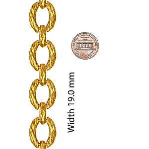 LIFETIME JEWELRY Diamond Cut O-Link Bracelet for Women and Men 24k Gold Plated (7)