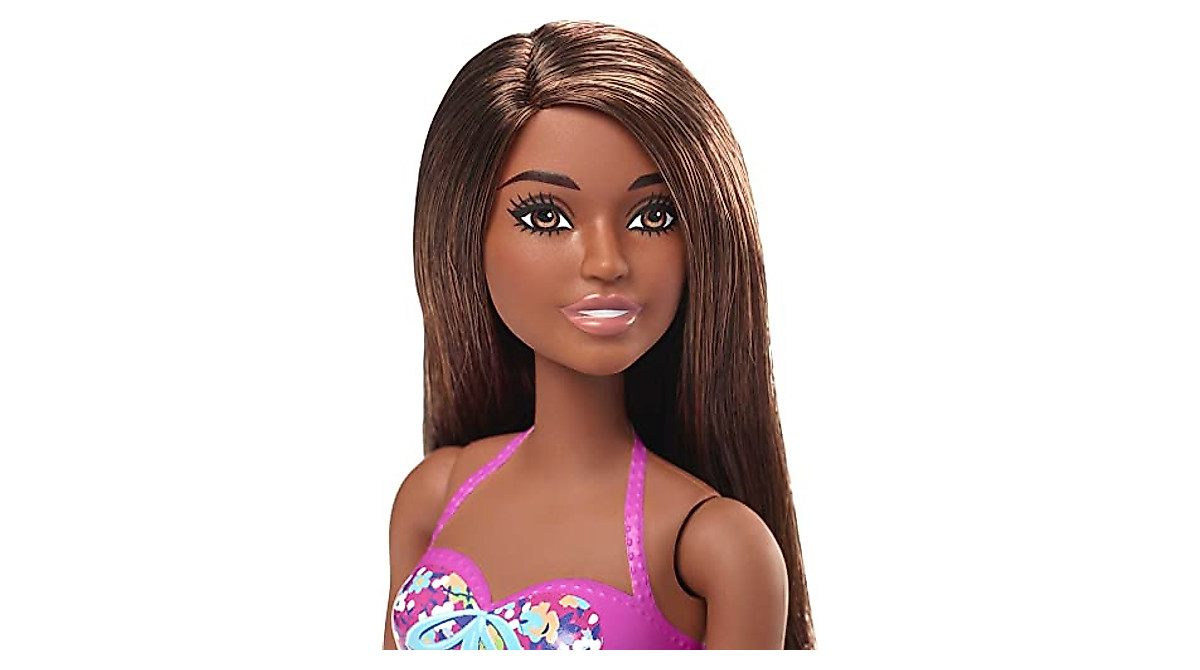 Barbie Doll Pool Playset with Slide & Accessories