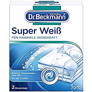 Dr.Beckmann - Washing Bags Super White, 80 g/Germany
