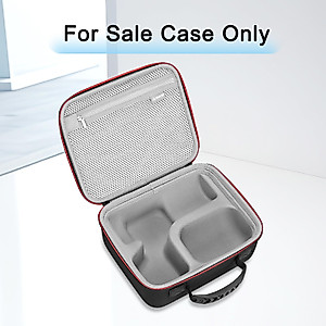 RLSOCO Case for Shure SM7B Dynamic Vocal Microphone & Shure MV7+ / MV7X / MV7 Podcast Dynamic Microphone (Black)