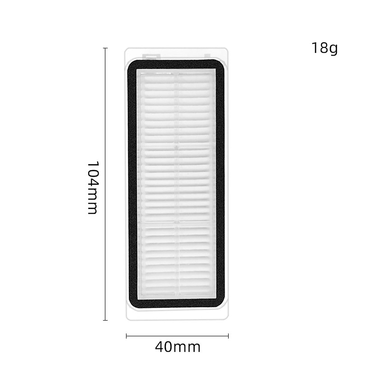 Generic Sweeper Accessories Kit Compatible with Dreame L20 Ultra Robot Vacuum Cleaner Replacement Parts, Roller Brush/Side Brush/Filter/Mop Pad/Dust Bag (4 Filters)