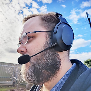 Barracuda X Mic Replacement for Razer Barracuda X Wireless Gaming Headphone, Detachable 3.5mm Noise Cancelling Microphone for Xbox One, PS4, PS5, PC