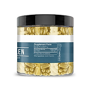 Earthborn Elements Bee Pollen 200 Capsules, Pure & Undiluted, No Additives