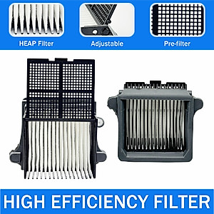 Brush Rollers and Filters Replacement Compatible with Tineco iFLOOR 5 Breeze Complete Vacuum Cleaner- 2 Brush Rollers + 2 Vacuum Filters + 1 Cleaning Tool